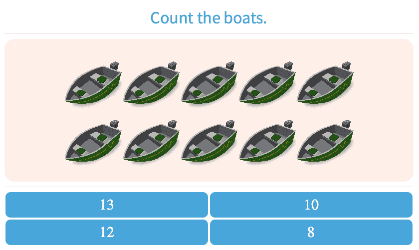 Kindergarten - Practice with Math Games